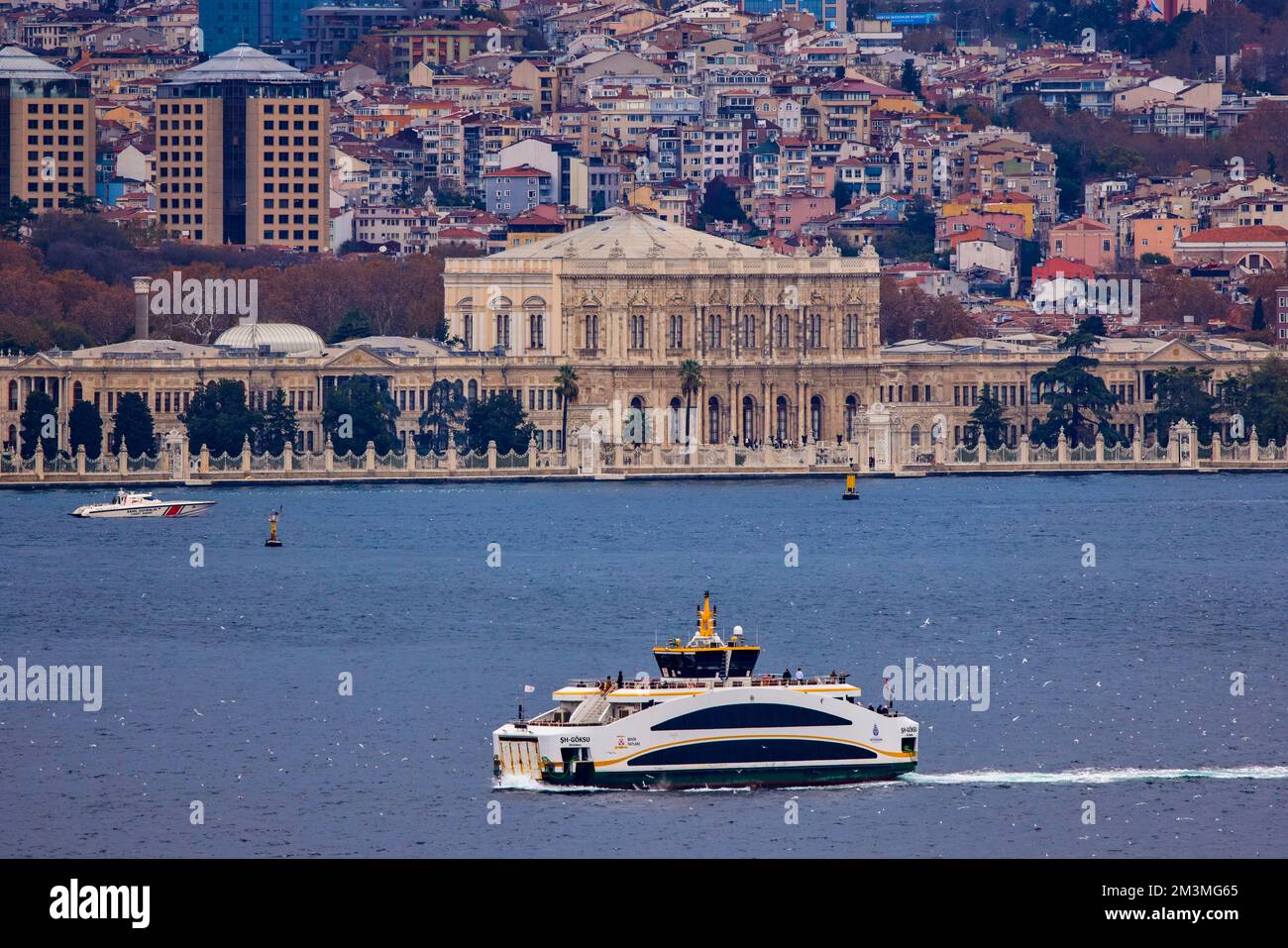 Istanbul Turkey November 29 2022. images of the new and old city Stock ...
