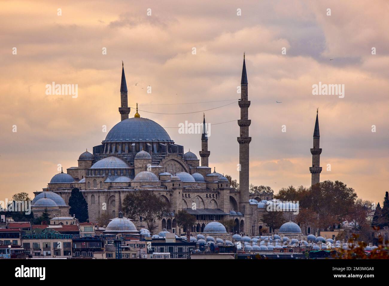 Istanbul Turkey November 29 2022. images of the new and old city Stock ...
