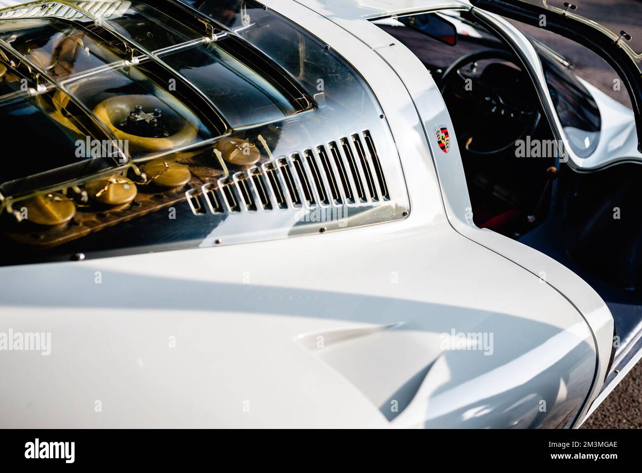 Porsche 917 Chassis 001 - Exterior Detail shot of engine cover showing ...