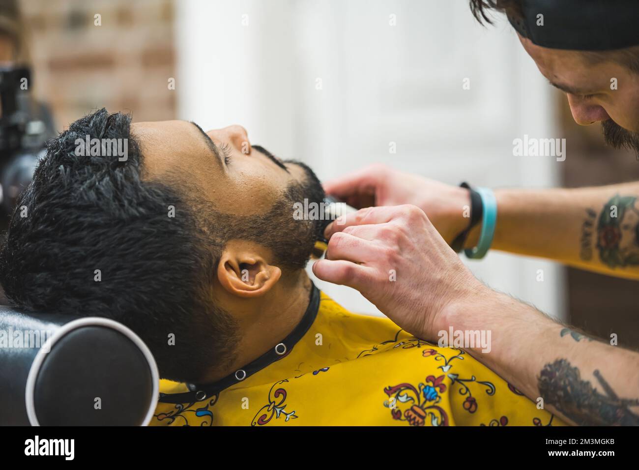 Indian man beard and mustache hi-res stock photography and images - Alamy