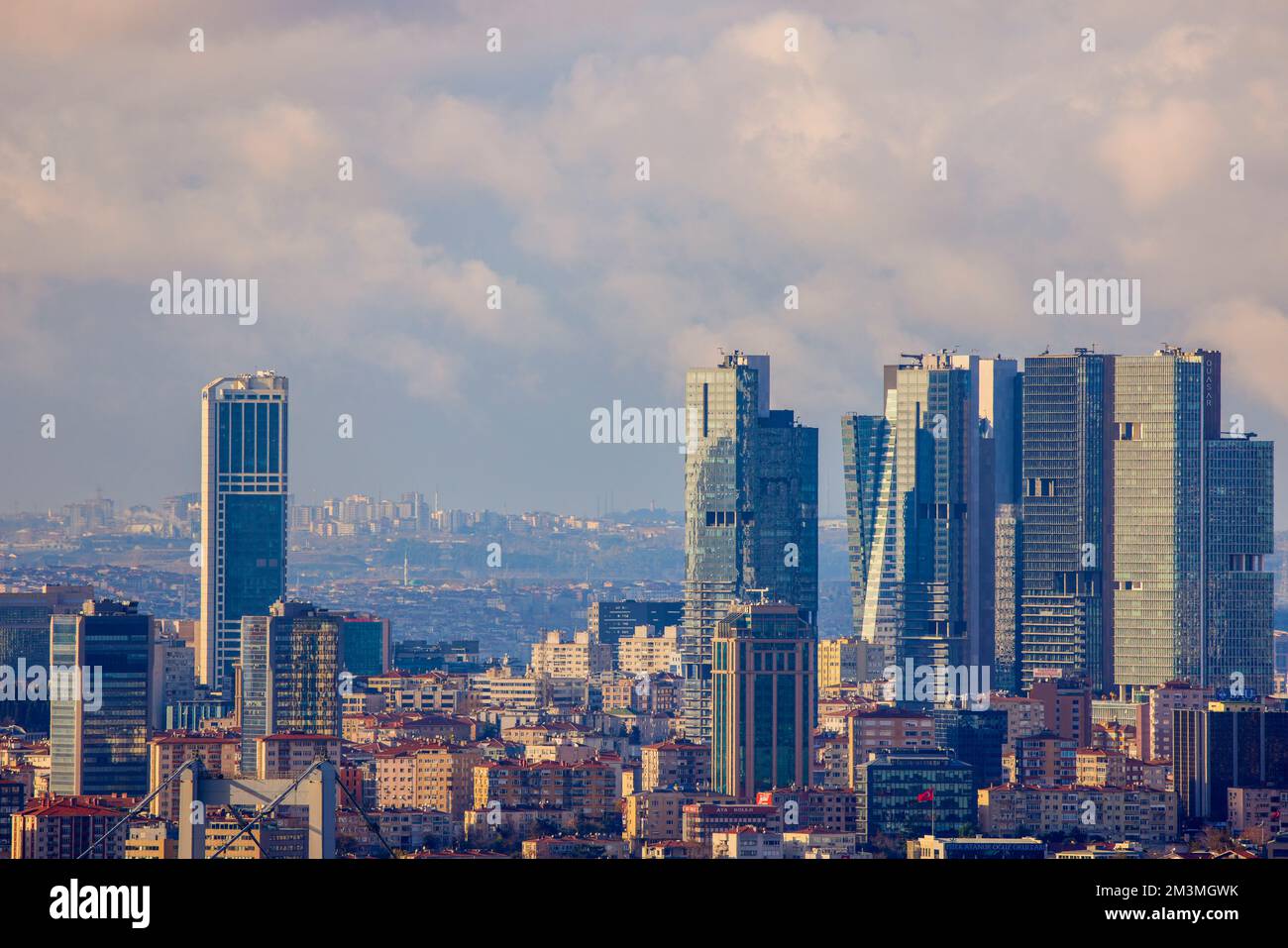 Istanbul Turkey November 29 2022. images of the new and old city Stock ...