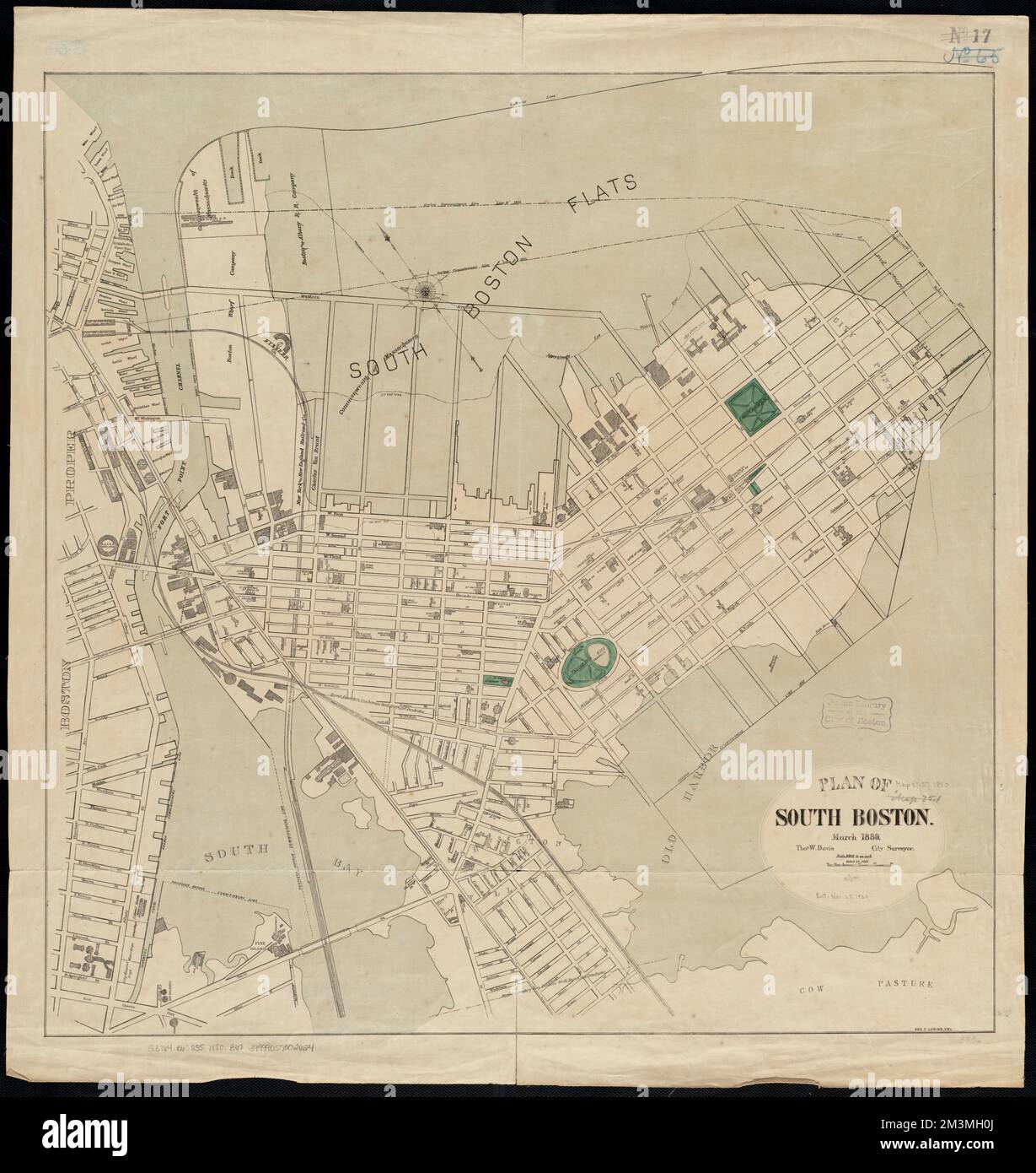 Plan of South Boston , South Boston Boston, Mass., Maps Norman B ...