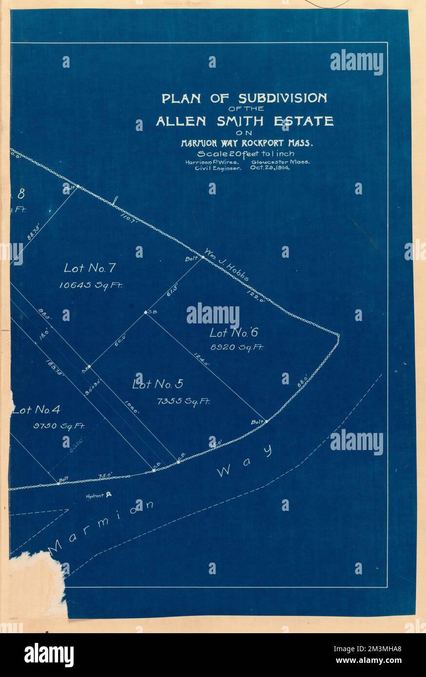 Parcels on american map hi-res stock photography and images - Alamy