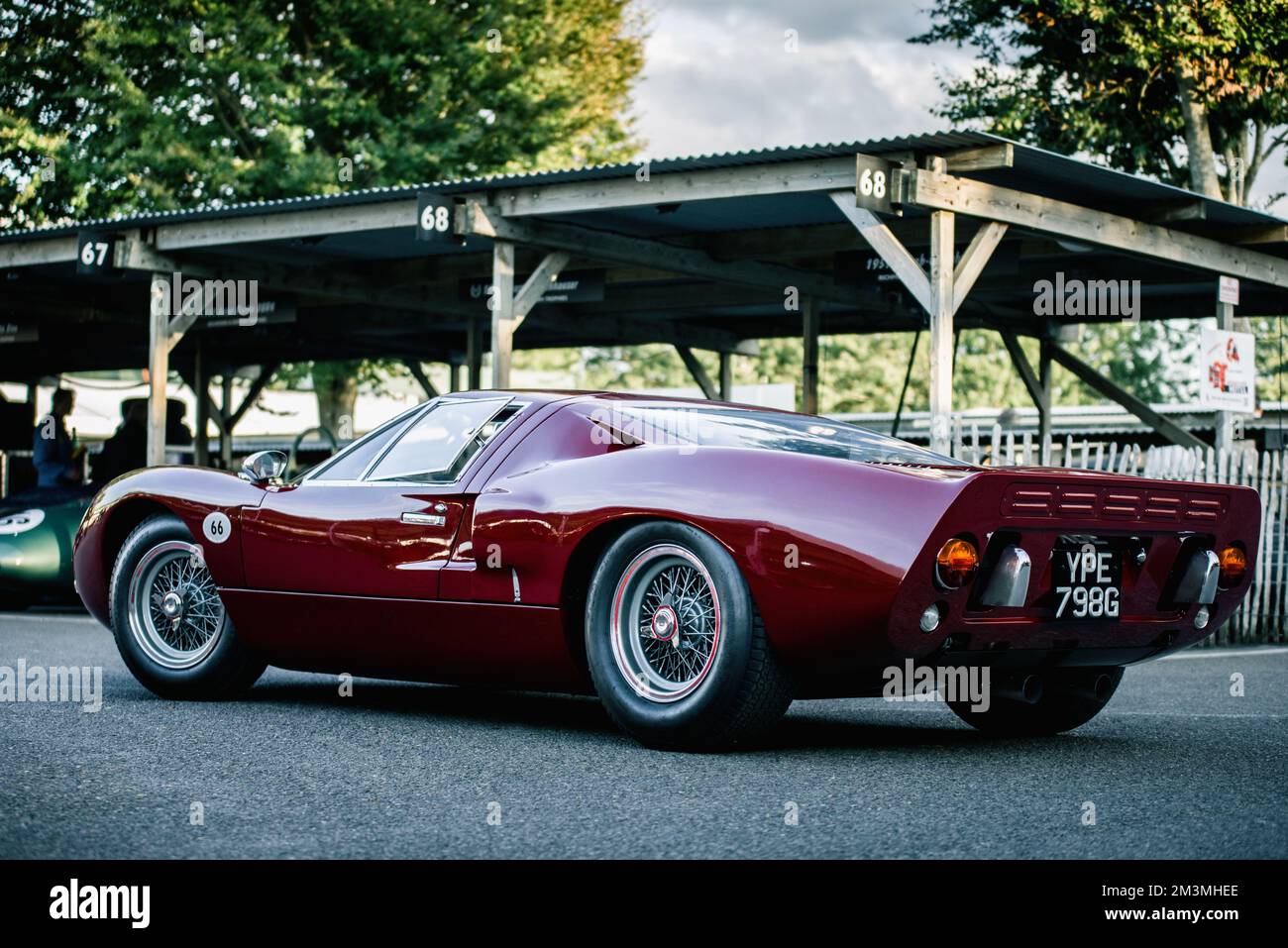 Ford GT40 Mk3 Road Car the Goodwood Revival Stock Photo - Alamy