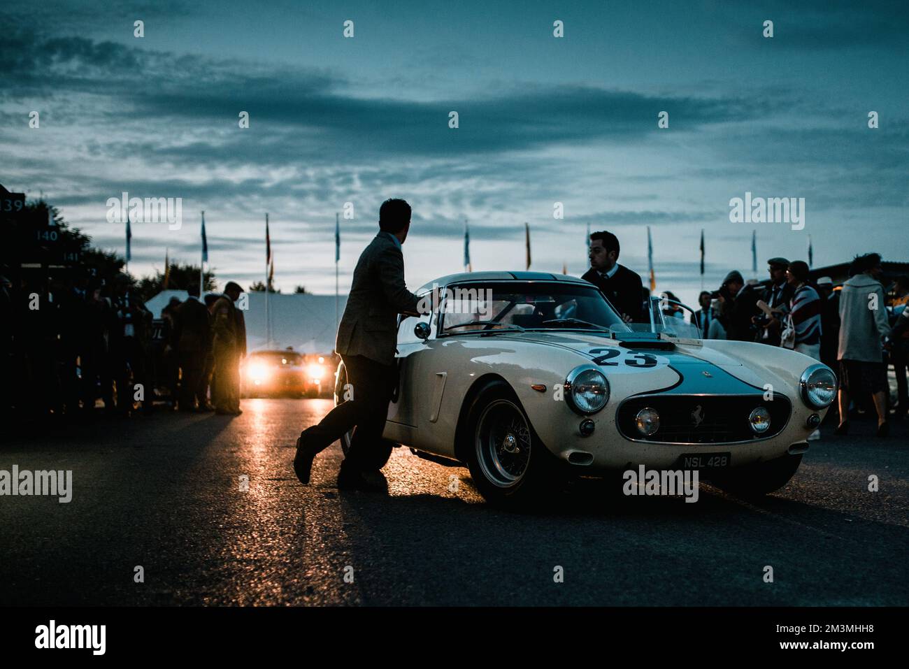 1961 Ferrari 250 GT SWB - Dusk, Paddock Stock Photo - Alamy