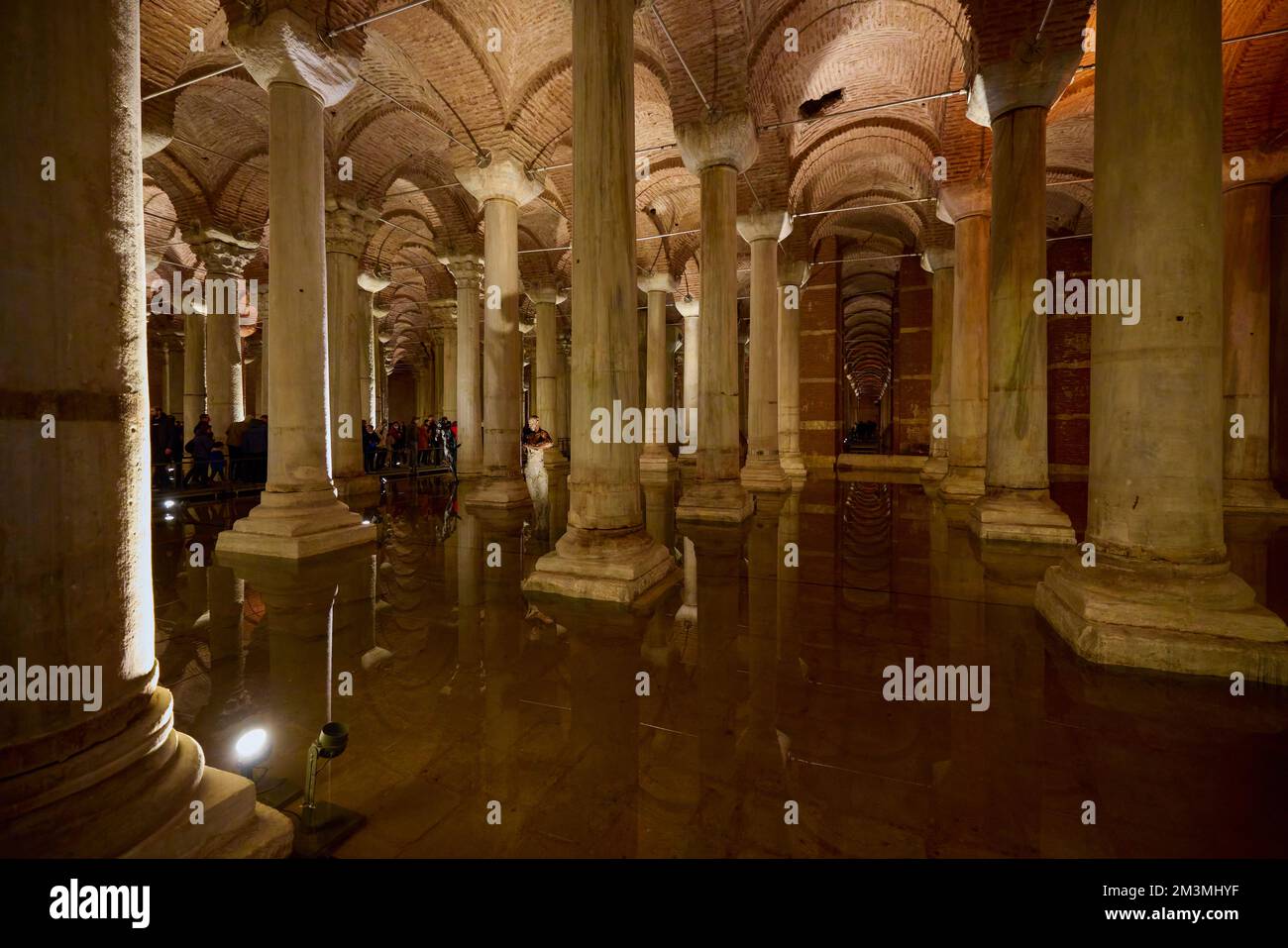 Istanbul Turkey November 29 2022. the Basilica Cisterns is the largest ...