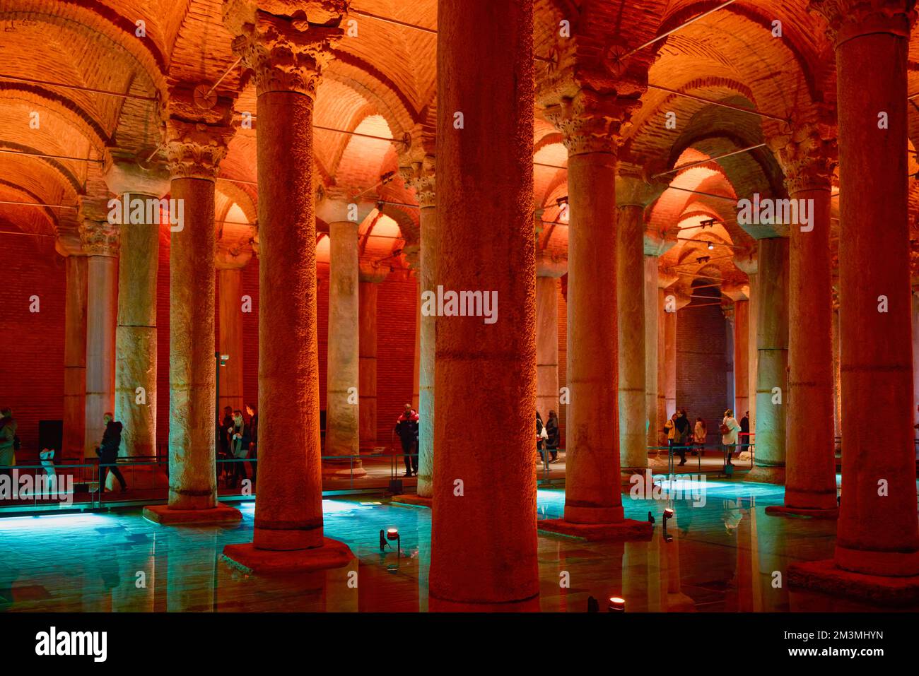 Istanbul Turkey November 29 2022. the Basilica Cisterns is the largest ...