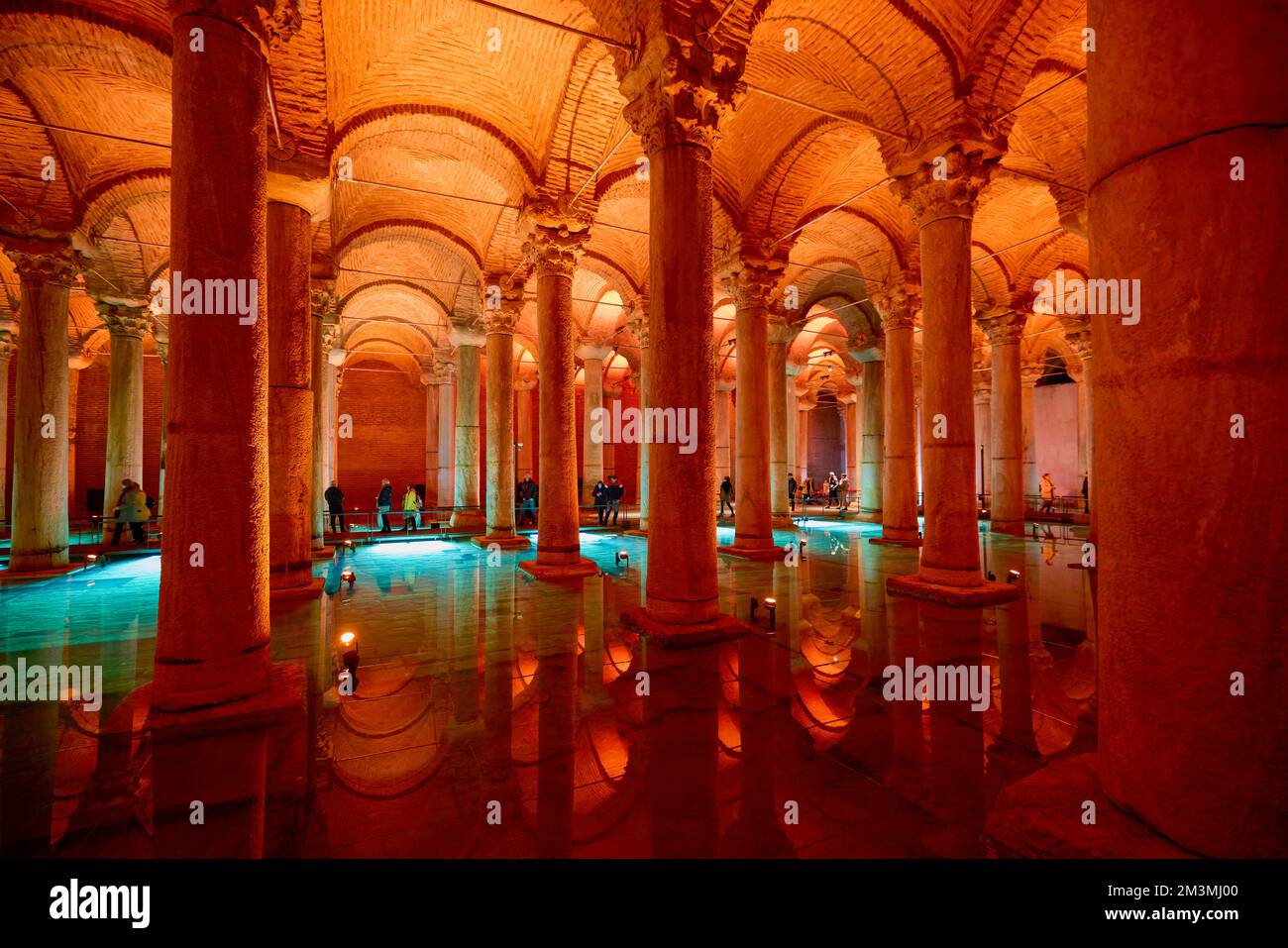 Istanbul Turkey November 29 2022. the Basilica Cisterns is the largest ...