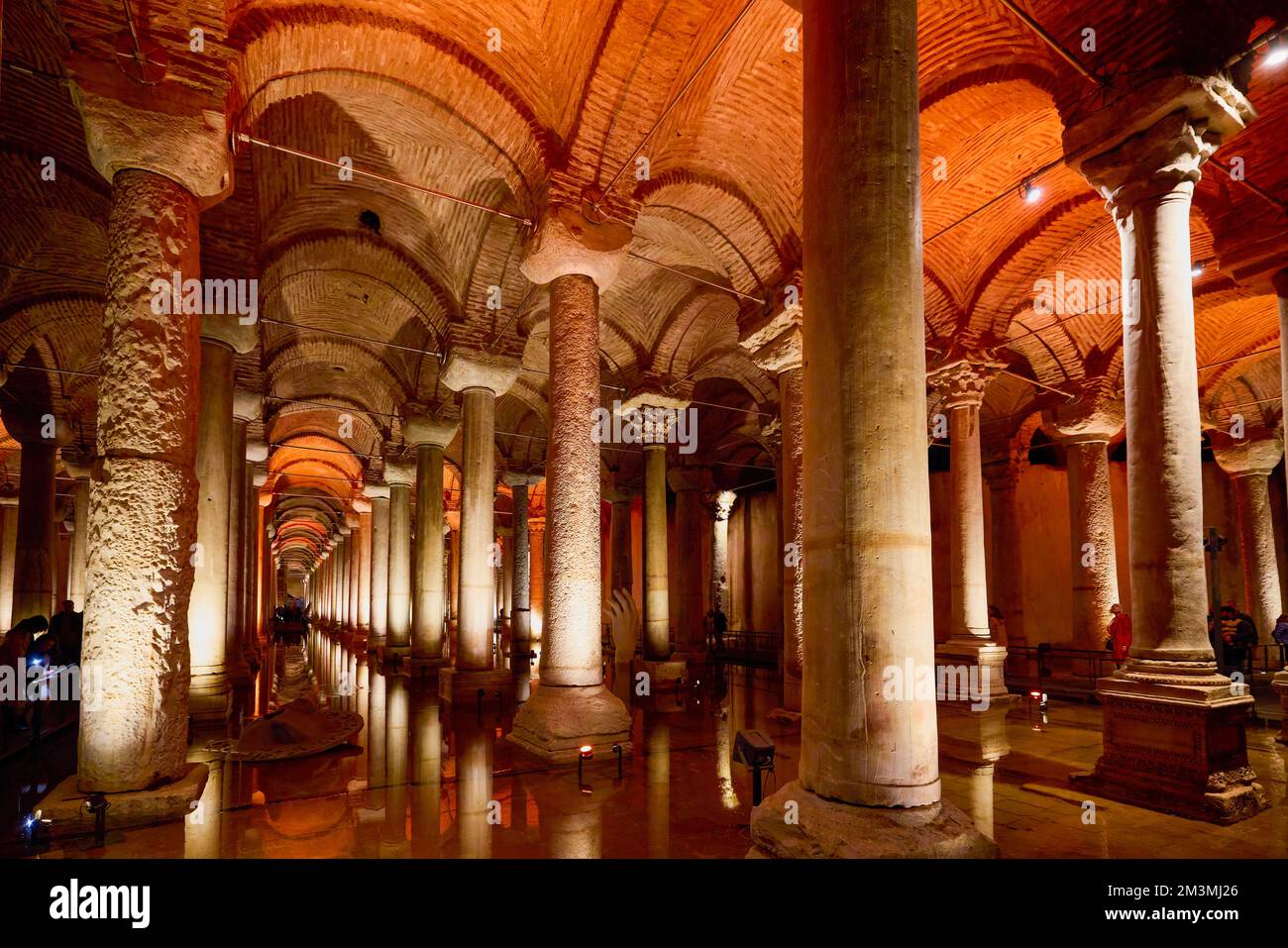 Istanbul Turkey November 29 2022. the Basilica Cisterns is the largest ...