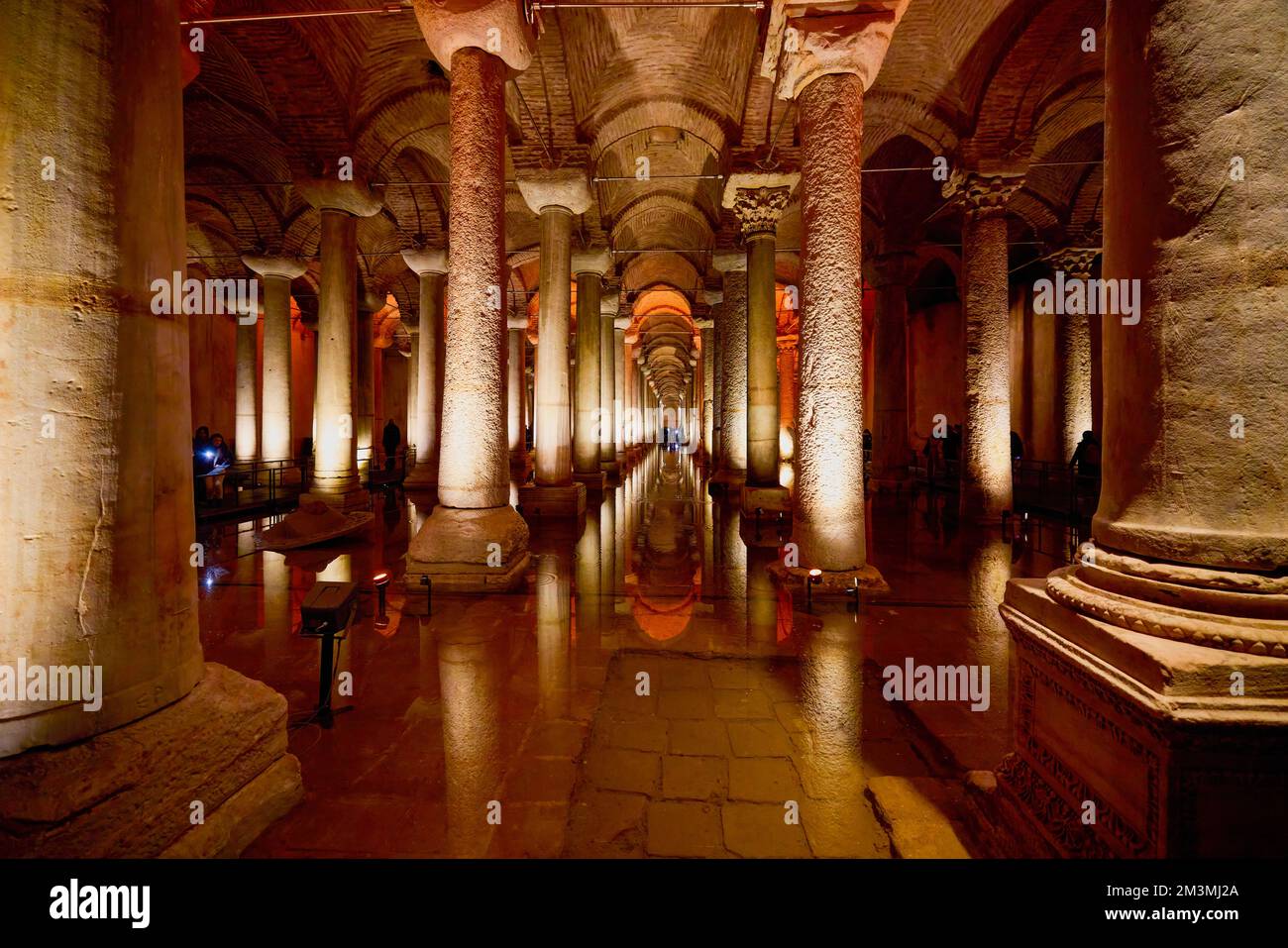 Istanbul Turkey November 29 2022. the Basilica Cisterns is the largest ...