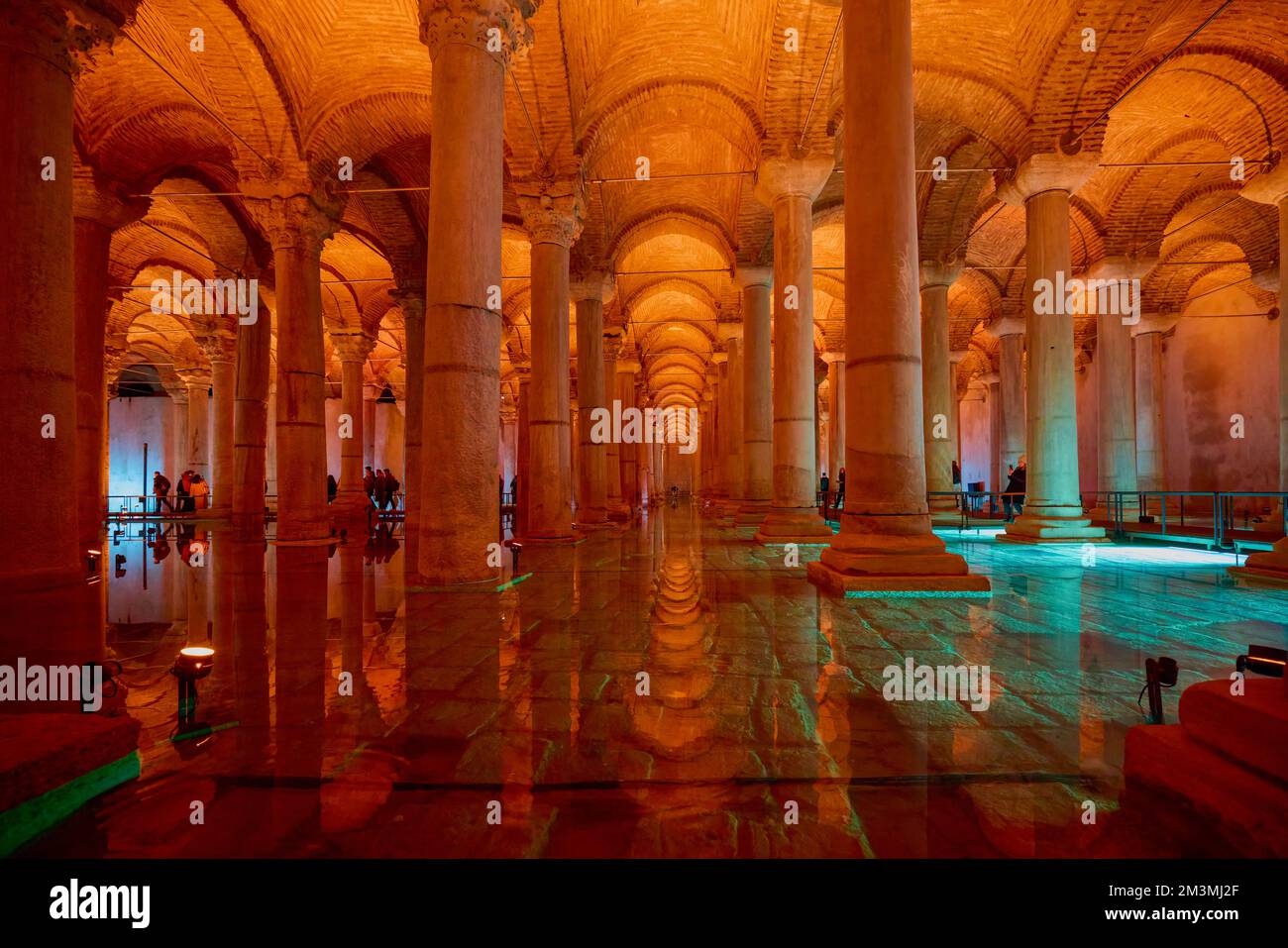 Istanbul Turkey November 29 2022. the Basilica Cisterns is the largest ...