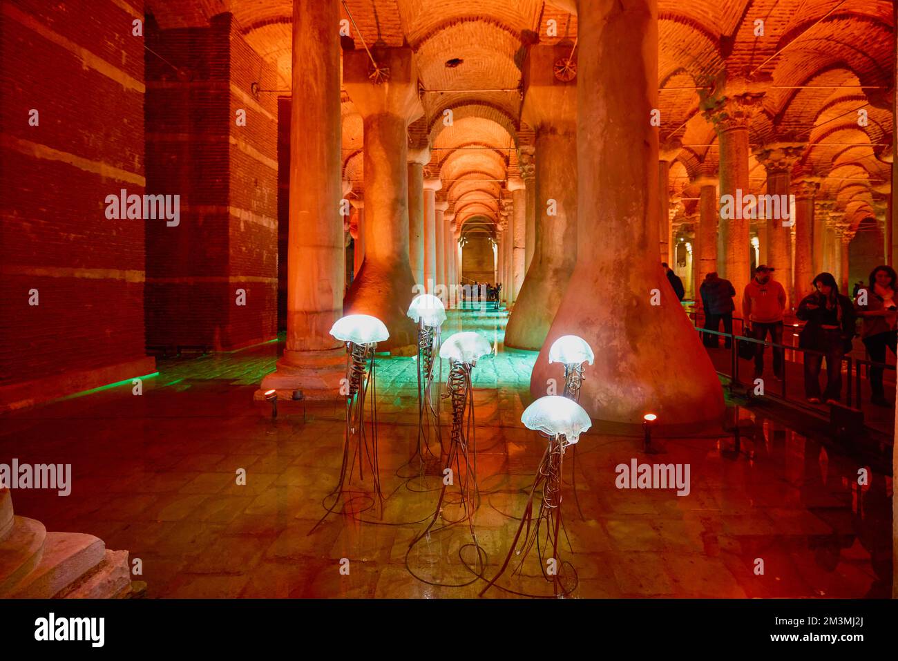 Istanbul Turkey November 29 2022. the Basilica Cisterns is the largest ...