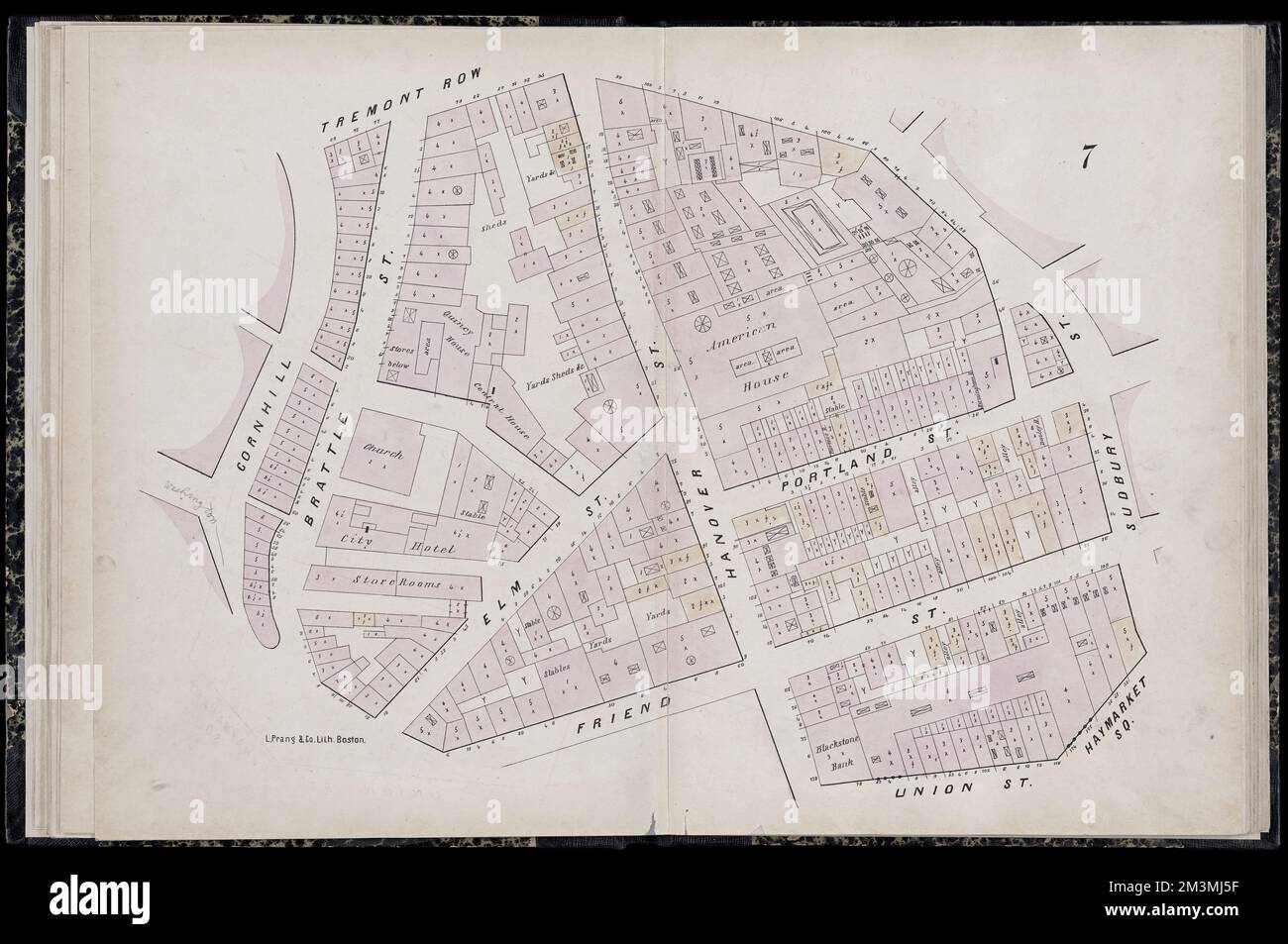 Plan of the city of Boston : plate 7 , Real property, Massachusetts ...