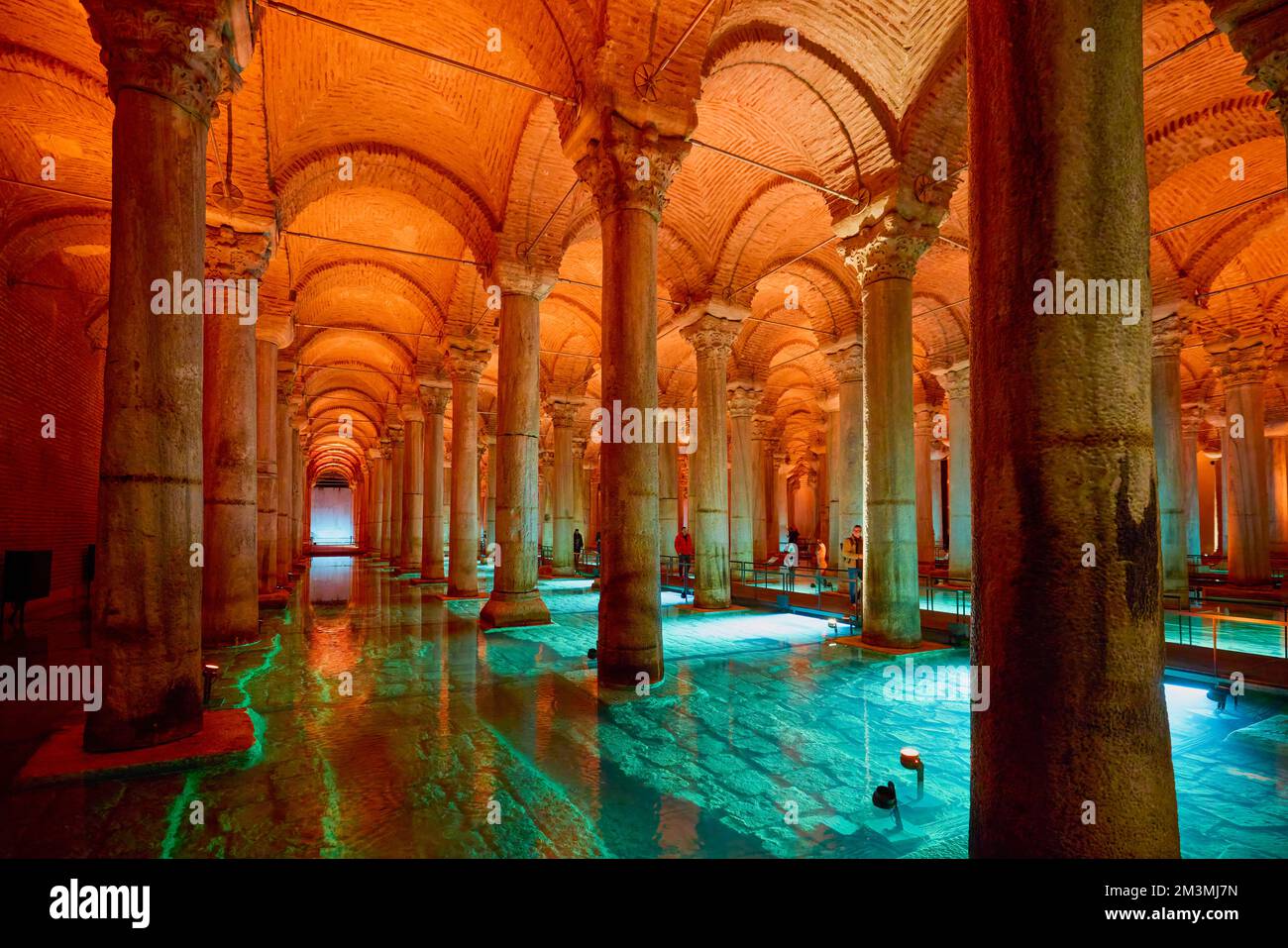 Istanbul Turkey November 29 2022. the Basilica Cisterns is the largest ...