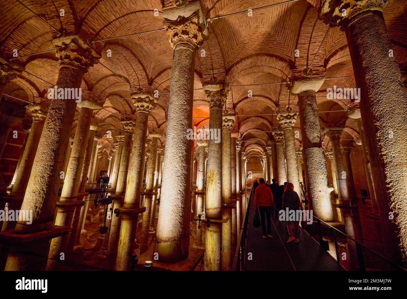Istanbul Turkey November 29 2022. the Basilica Cisterns is the largest ...