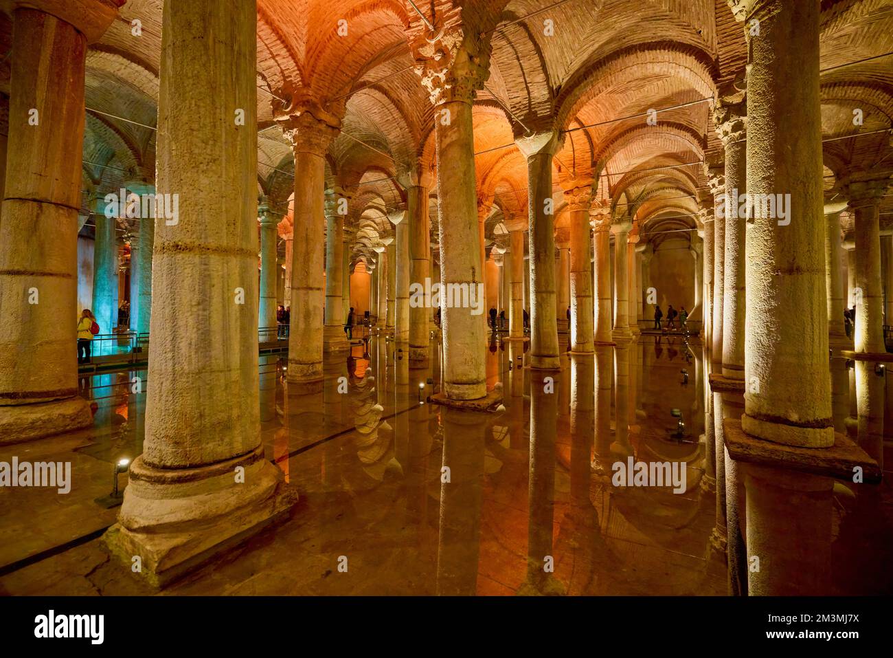 Istanbul Turkey November 29 2022. the Basilica Cisterns is the largest ...