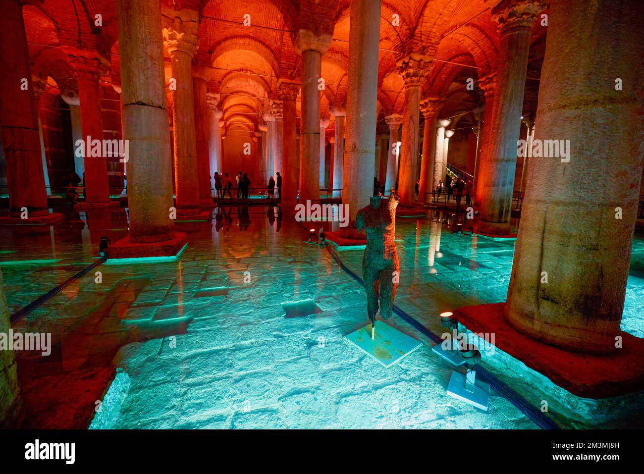Istanbul Turkey November 29 2022. the Basilica Cisterns is the largest ...
