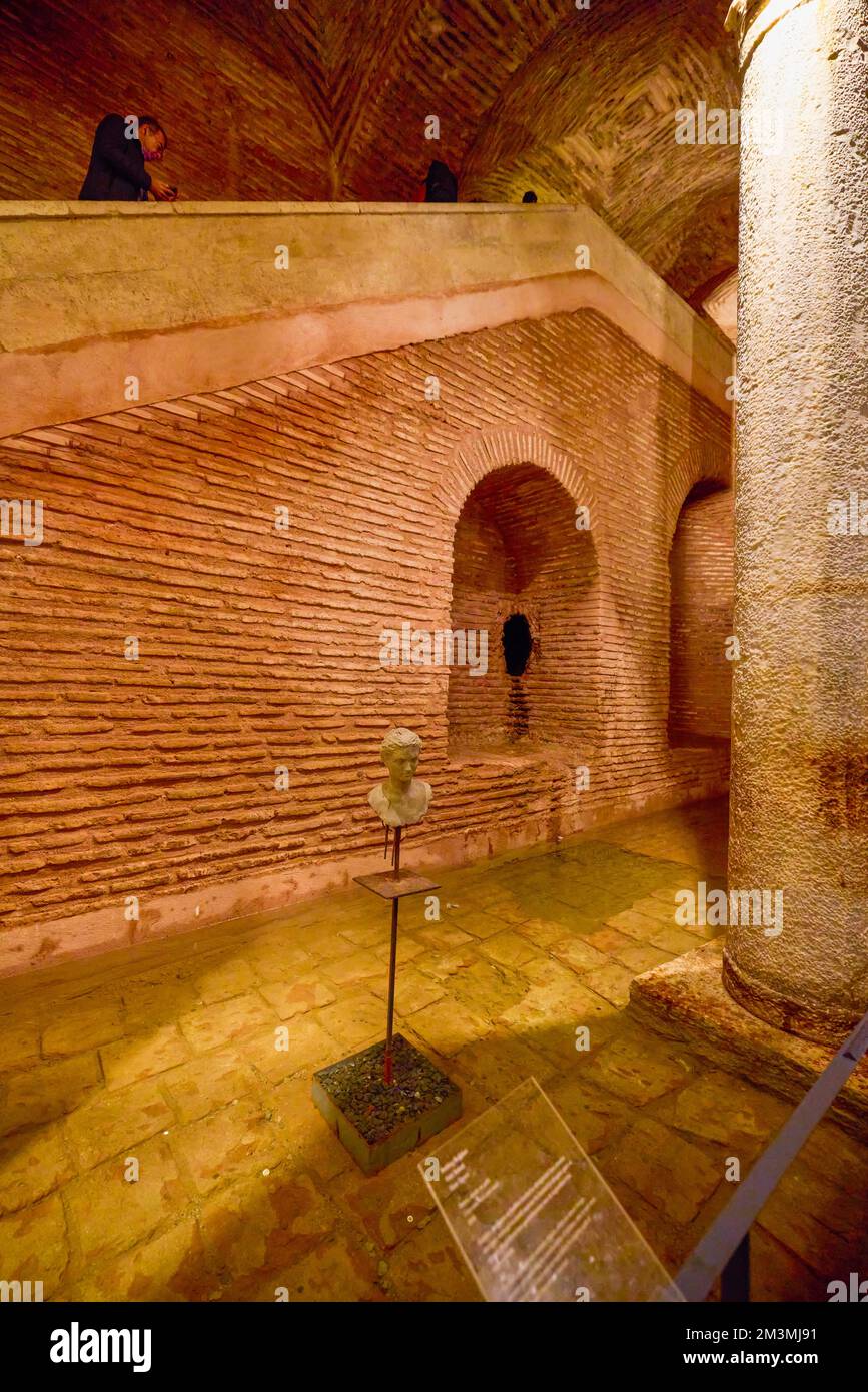 Istanbul Turkey November 29 2022. the Basilica Cisterns is the largest ...
