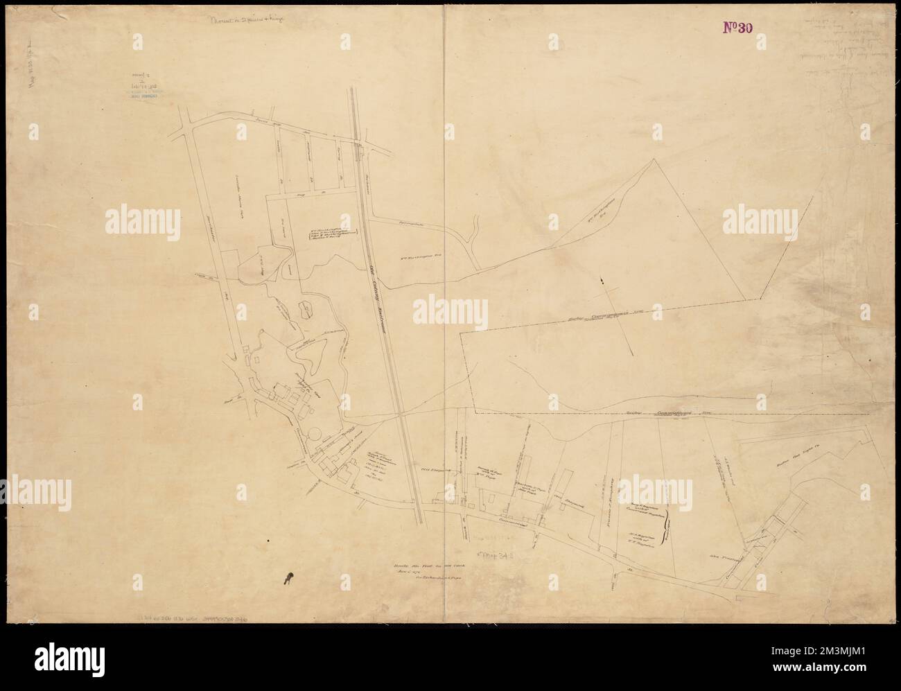 [Plan of the cove between Savin Hill and Commercial Point, Dorchester ...