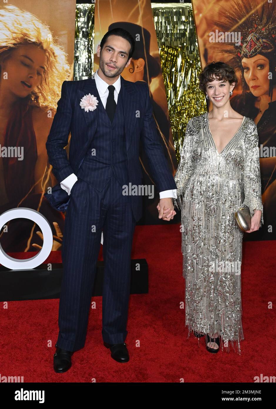 Los Angeles, USA. 15th Dec, 2022. Diego Calva & Luciana Moreno Mora at ...