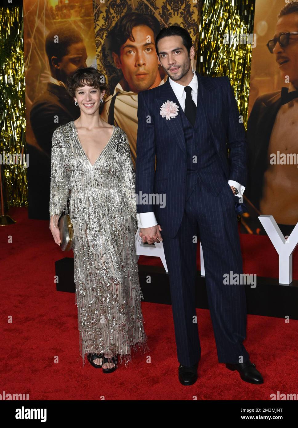 Los Angeles, USA. 15th Dec, 2022. Diego Calva & Luciana Moreno Mora at ...