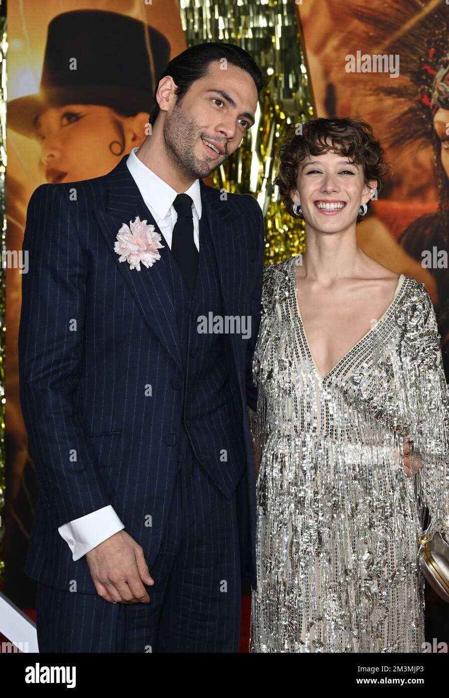 Los Angeles, USA. 15th Dec, 2022. Diego Calva & Luciana Moreno Mora at ...