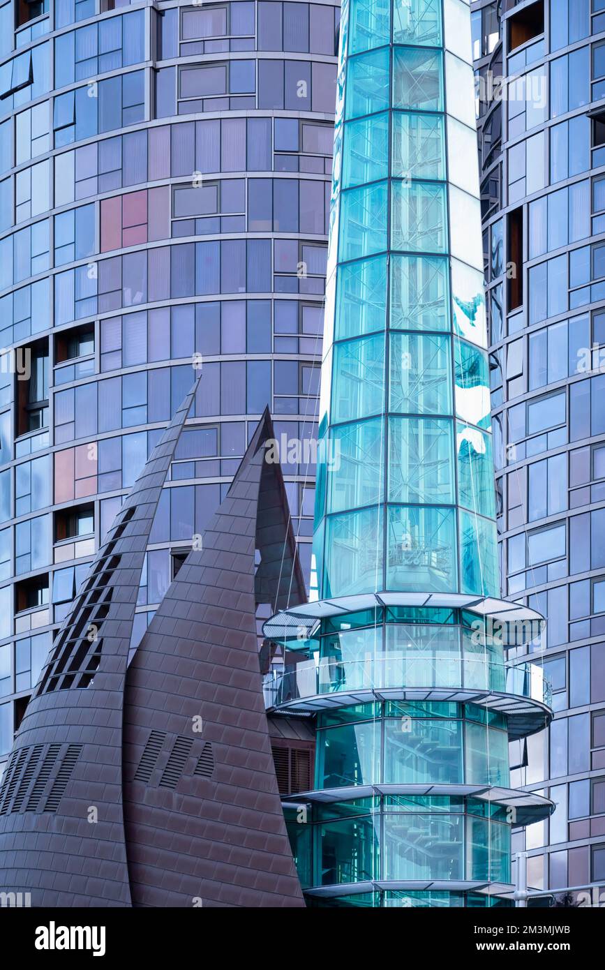 Perth, WA, Australia - Bell tower by Hames Sharley Stock Photo - Alamy