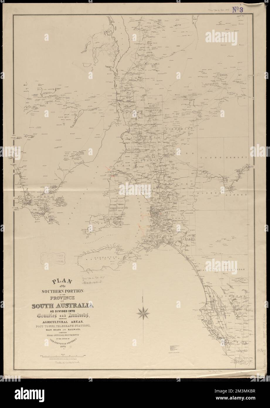 Plan of the southern portion of the province of South Australia as ...
