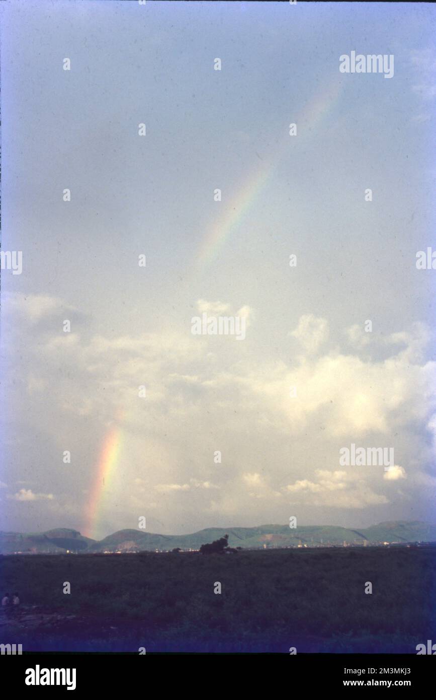 A rainbow is a meteorological phenomenon that is caused by reflection ...