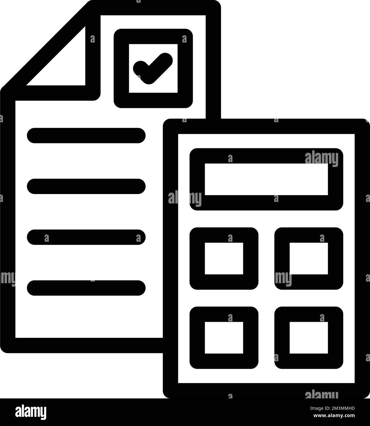Accounting checklist Black and White Stock Photos & Images - Alamy