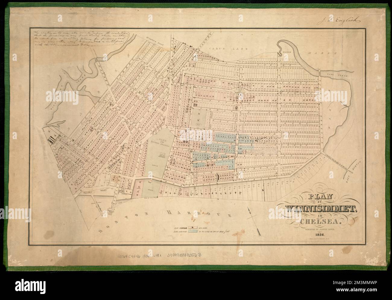 Plan of Winnisimmet, in Chelsea , Real property, Massachusetts, Chelsea ...