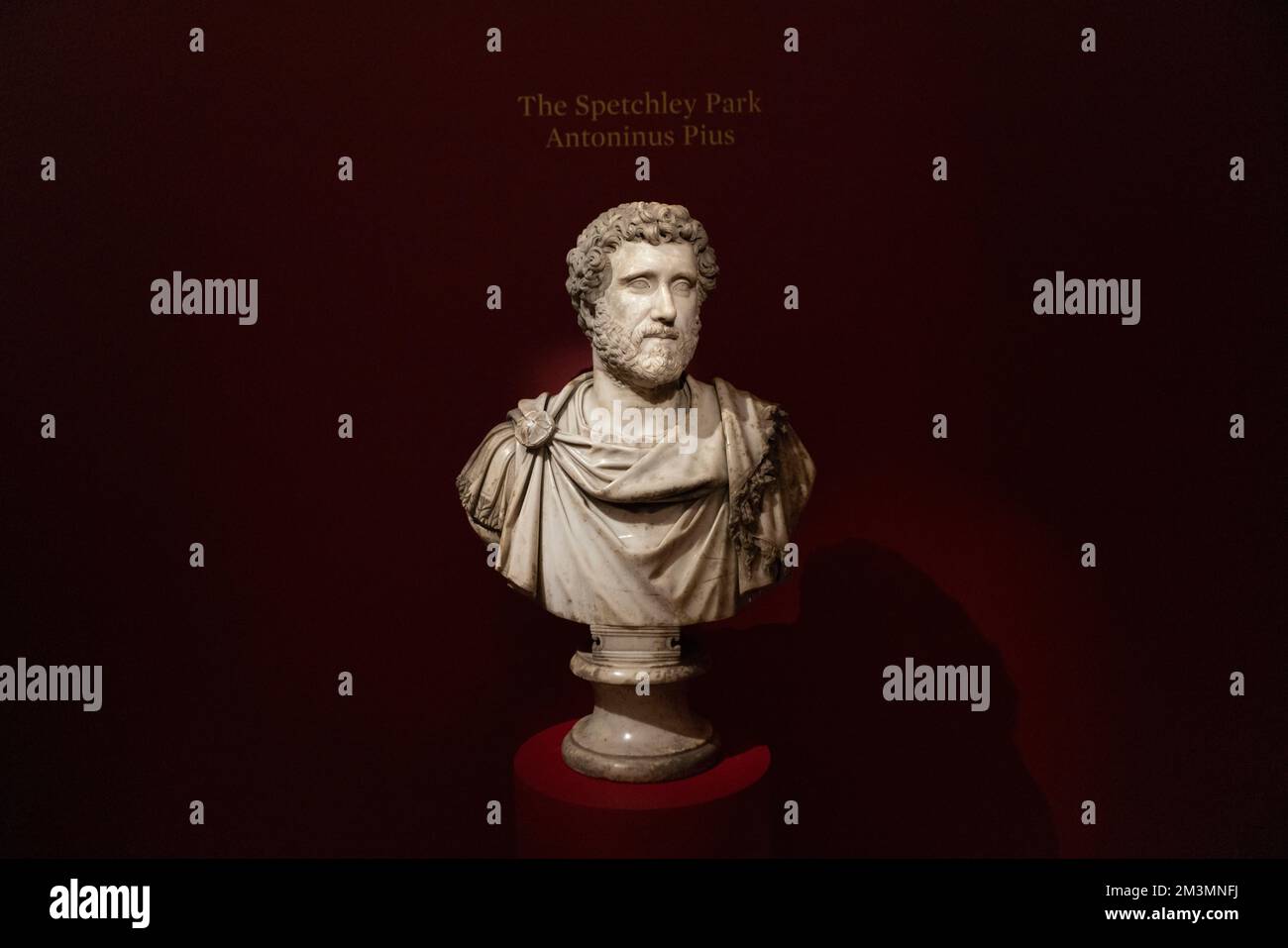 A Roman Marble Portrait Bust of Emperor Antoninus Pius, circa A.D. 140 ...