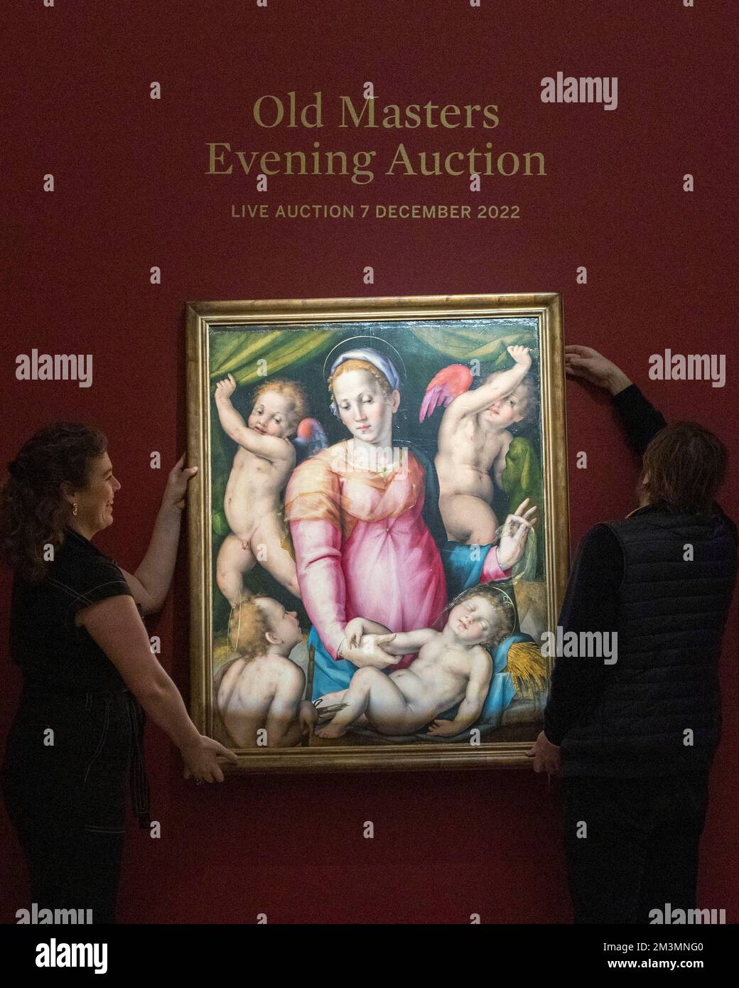 The Virgin and Child with the Infant Saint John the Baptist and two angels by Pier Francesco di ...