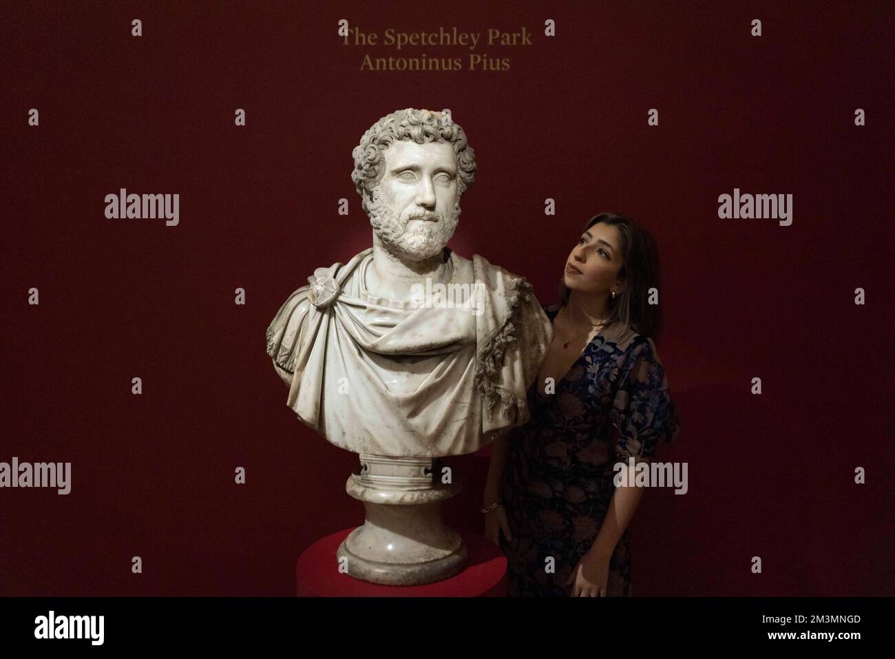 A Roman Marble Portrait Bust of Emperor Antoninus Pius, circa A.D. 140 ...