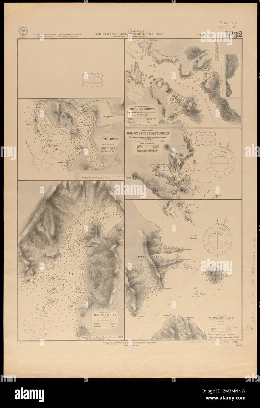 Plans on the west coast of Patagonia, South America : from the most ...