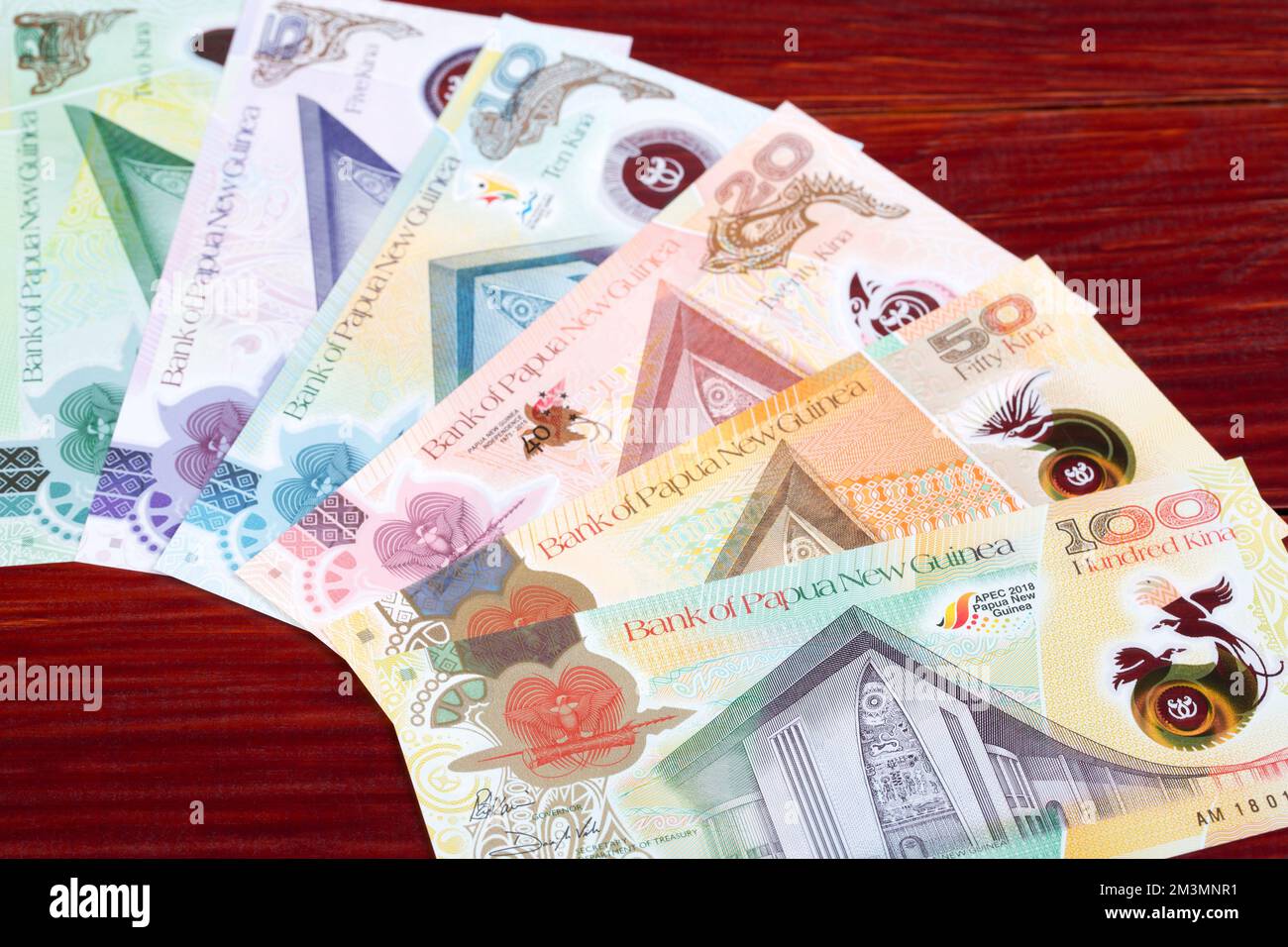 Kina banknote hi-res stock photography and images - Alamy