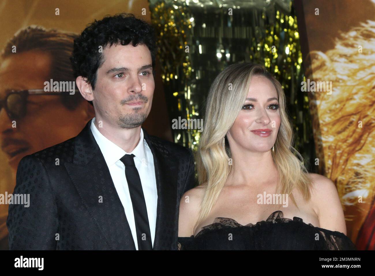 LOS ANGELES - DEC 15: Damien Chazelle, Olivia Hamilton at the Babylon ...