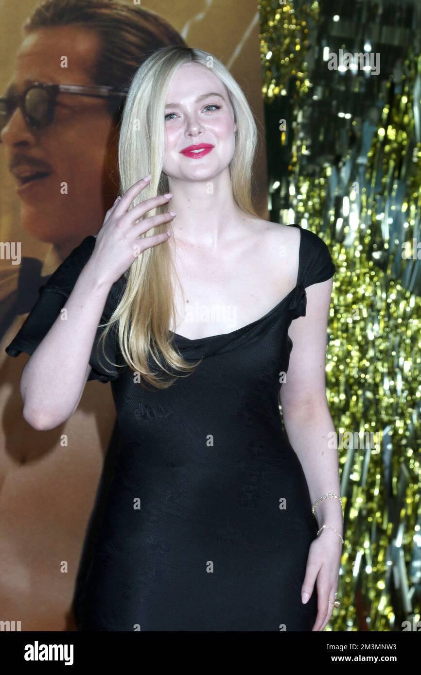 LOS ANGELES - DEC 15: Elle Fanning at the Babylon Los Angeles Premiere ...