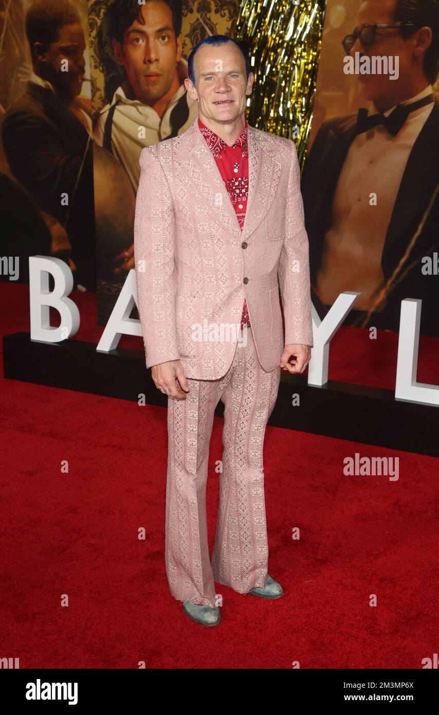 Los Angeles, USA. 15th Dec, 2022. Flea, at "Babylon" Global Premiere ...