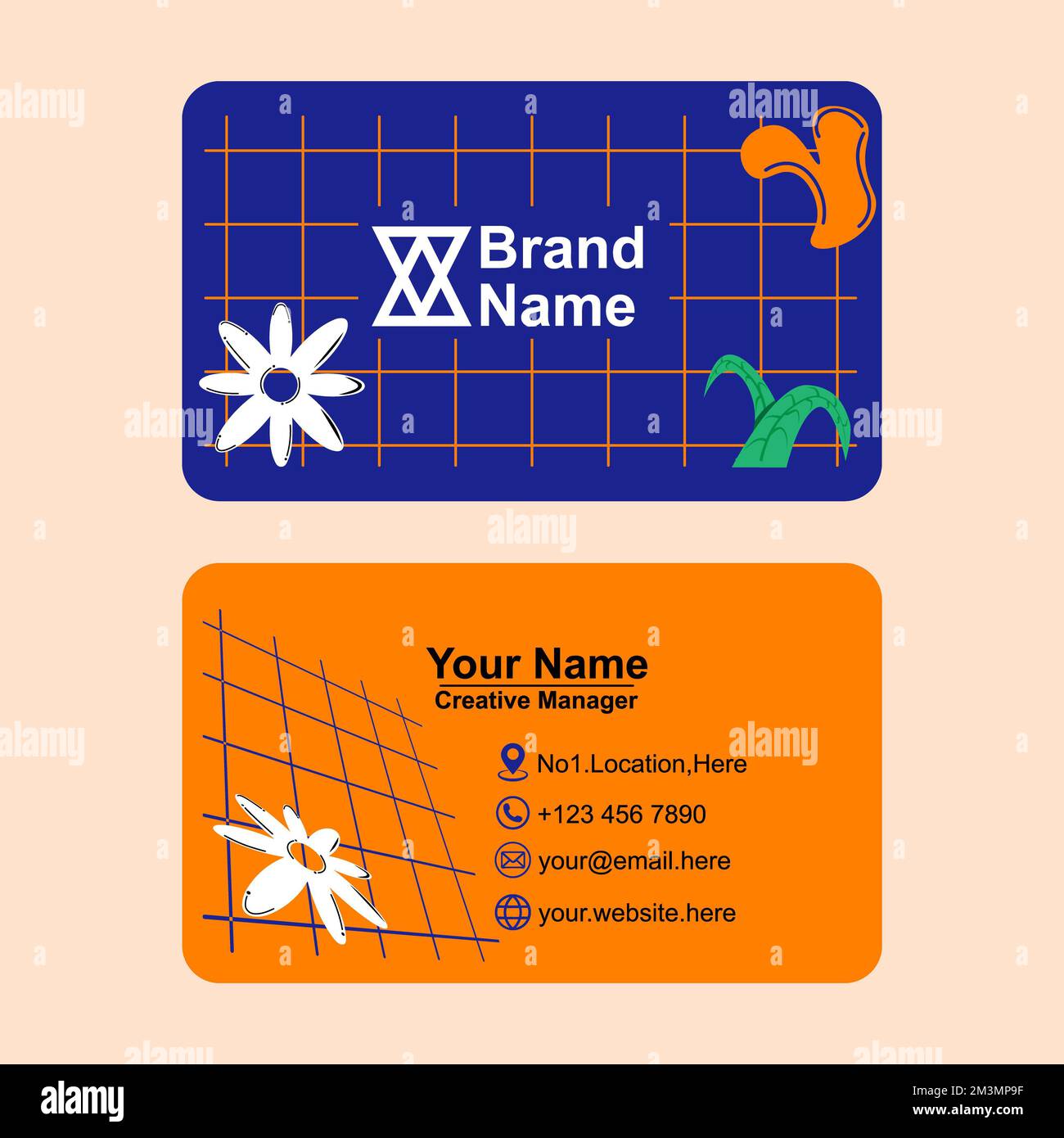 Visiting Card Background Design . Psd Professional Graphic Studio