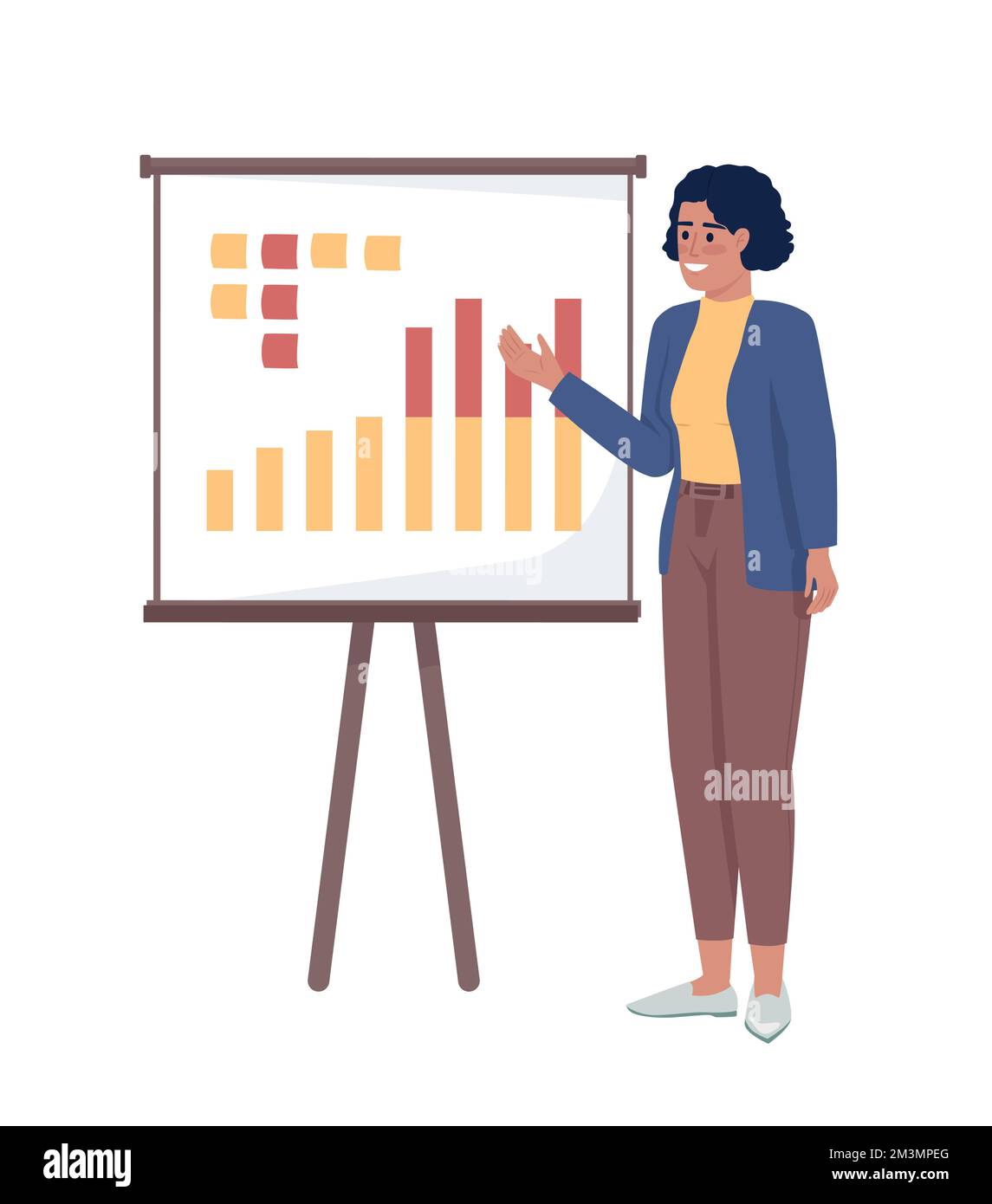 Flat character animation Cut Out Stock Images & Pictures - Alamy