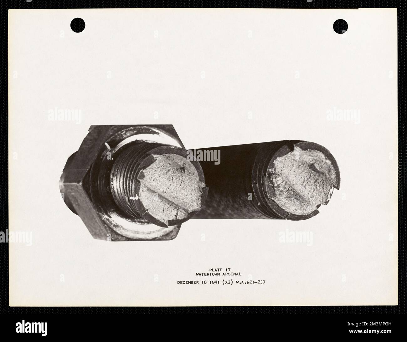 Plate 17 , Armories, Ordnance industry, Bolts & nuts, Watertown Arsenal ...