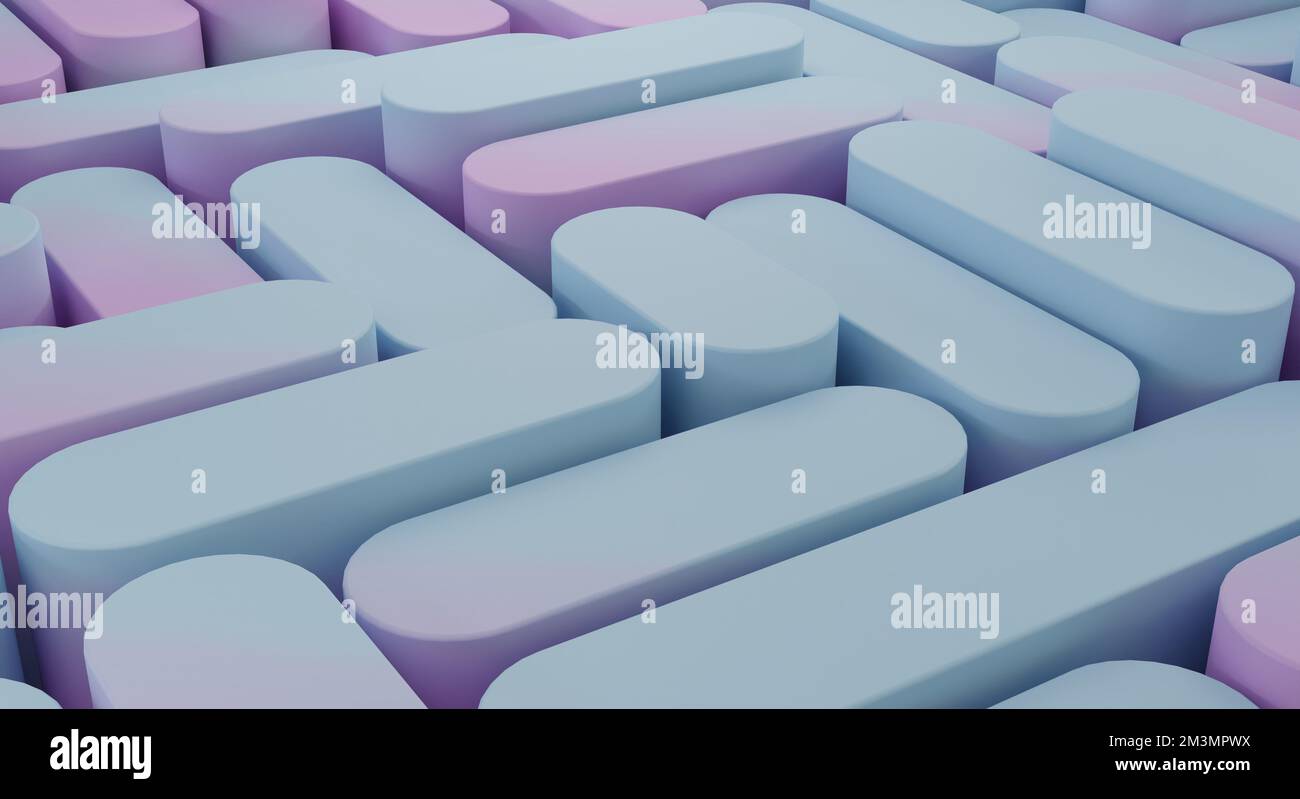 Minimal abstract pink and blue gradient mockup product display ...