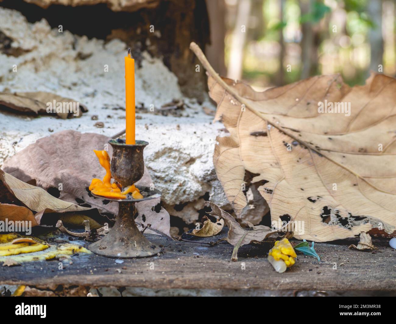 Buddhist candle hi-res stock photography and images - Alamy