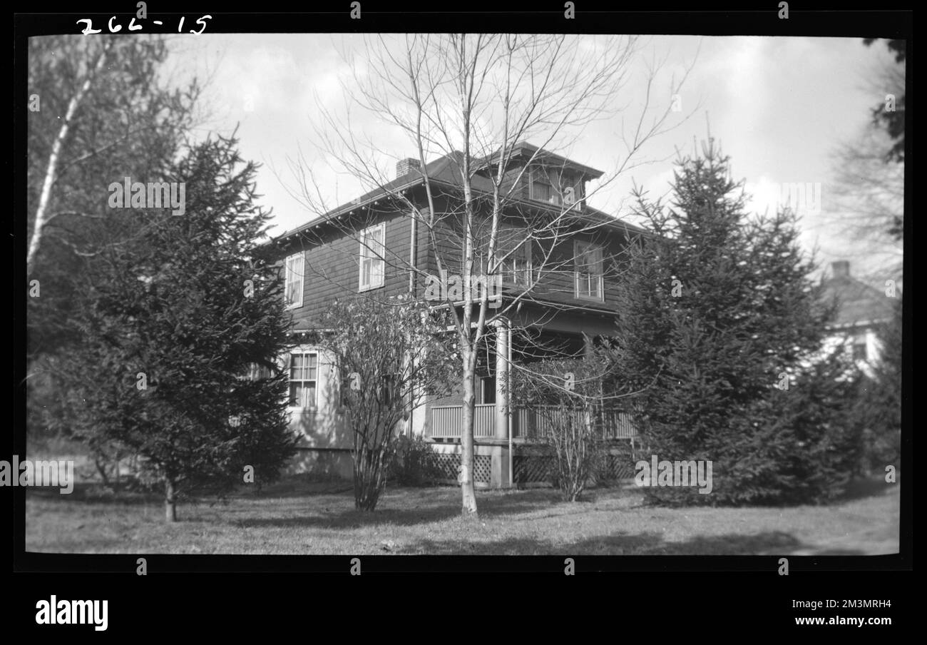Pleasant Street #15 , Houses. Needham Building Collection Stock Photo ...