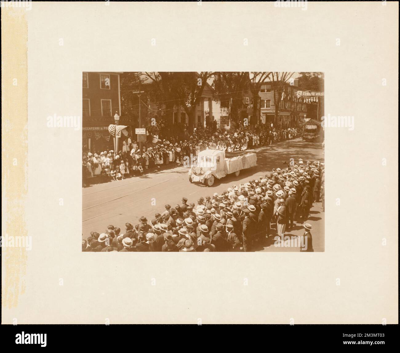 Plymouth Tercentenary celebration, parade, President Day, August 1 ...