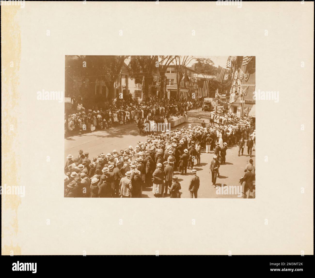 Plymouth Tercentenary celebration, parade, President Day, August 1 ...