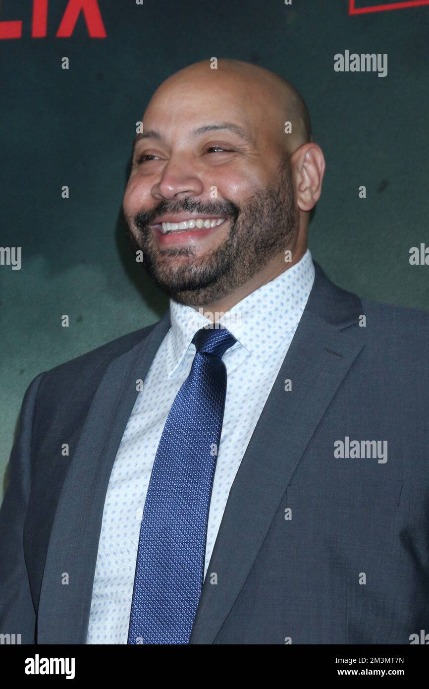 LOS ANGELES - DEC 8: Colton Dunn at the The Recruit Netflix Seriews ...