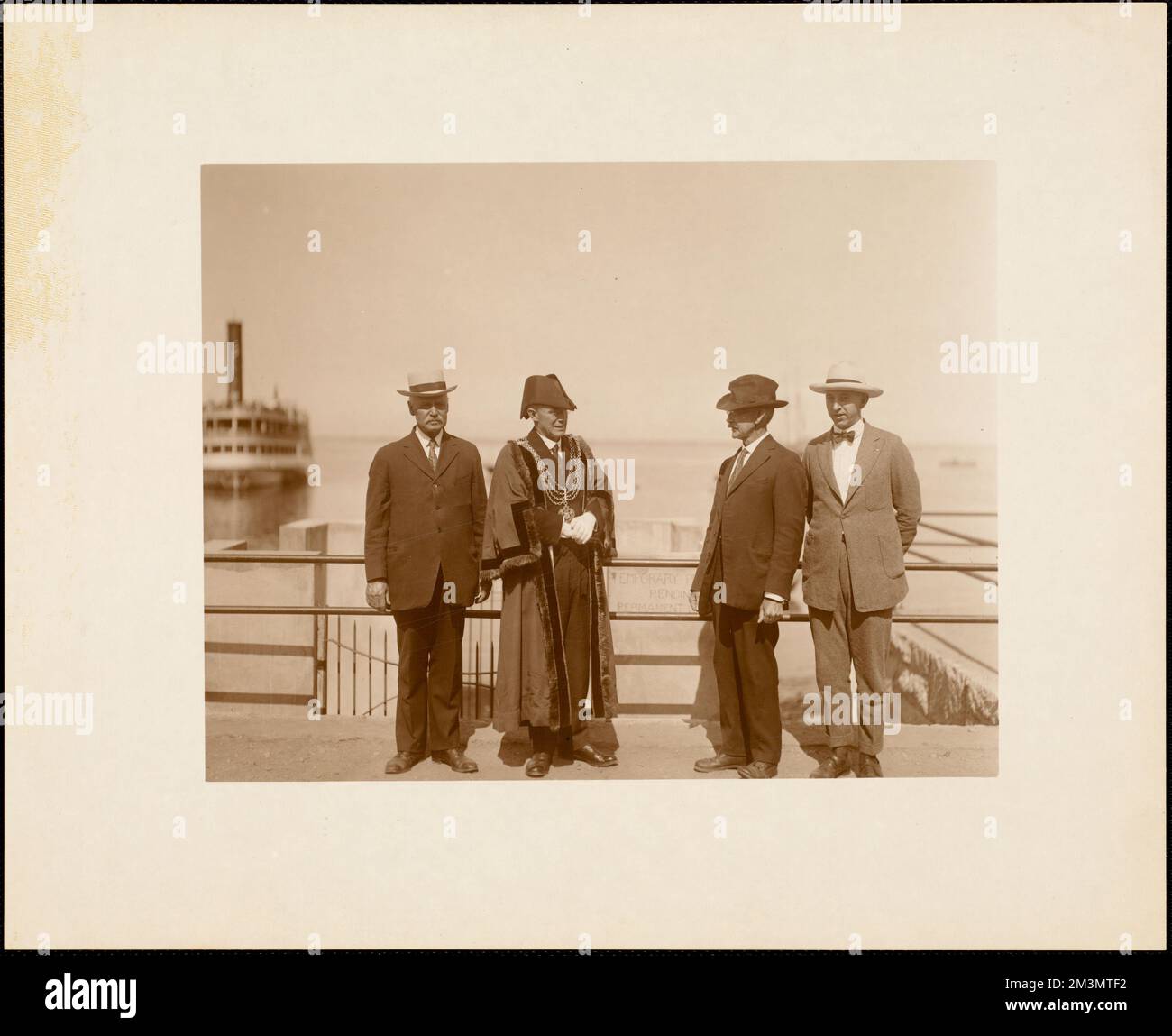 Plymouth Tercentenary celebration, August 4, 1921, Deputy Mayor Isaac ...