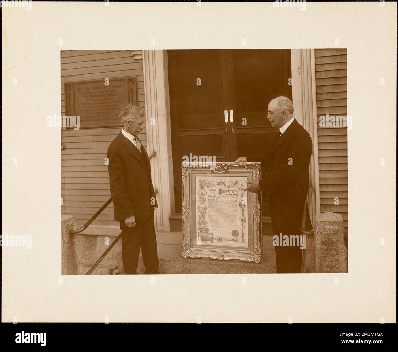 Plymouth Tercentenary celebration, June 24, 1920, A. N. Holley from ...